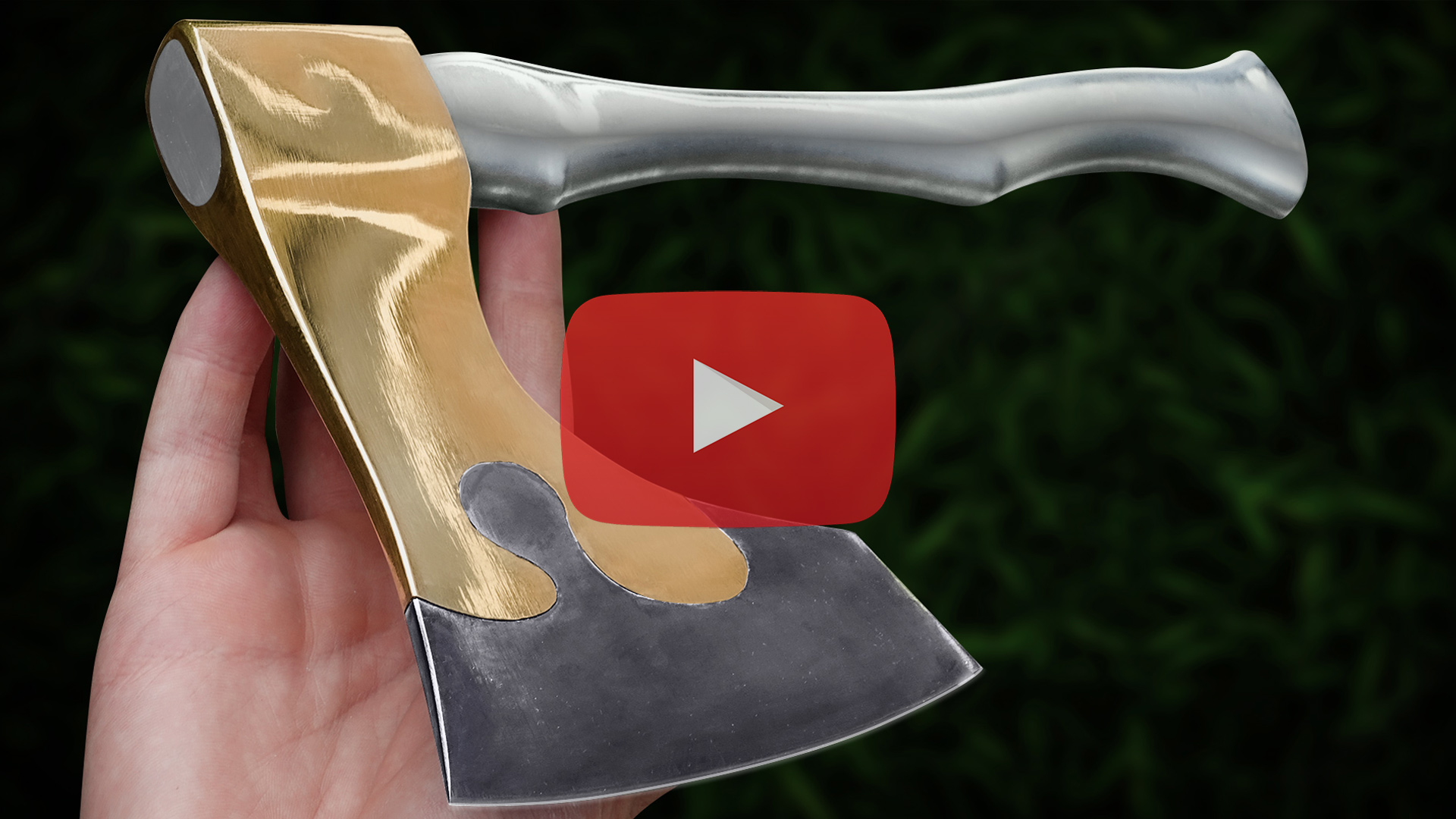 Tri-Metal Dovetail Hatchet – Black Beard Projects