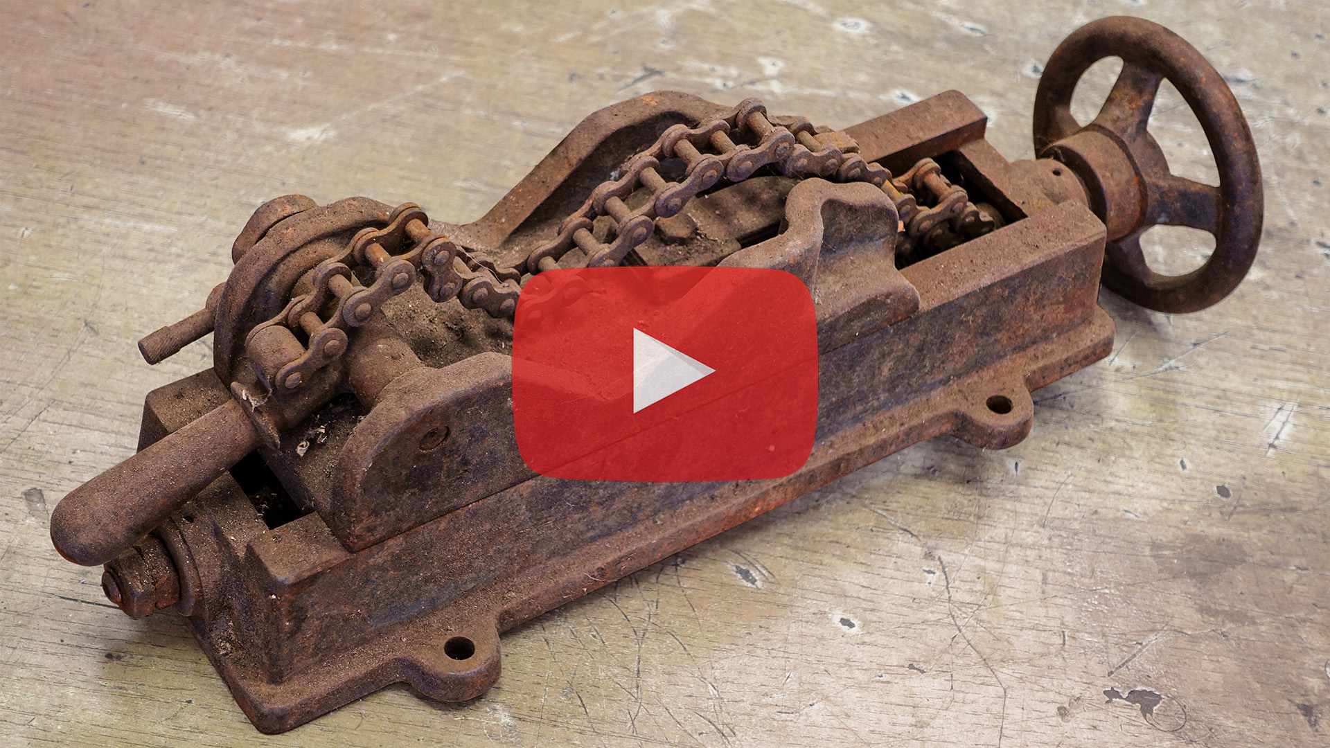 Chain Vise Restoration – Black Beard Projects