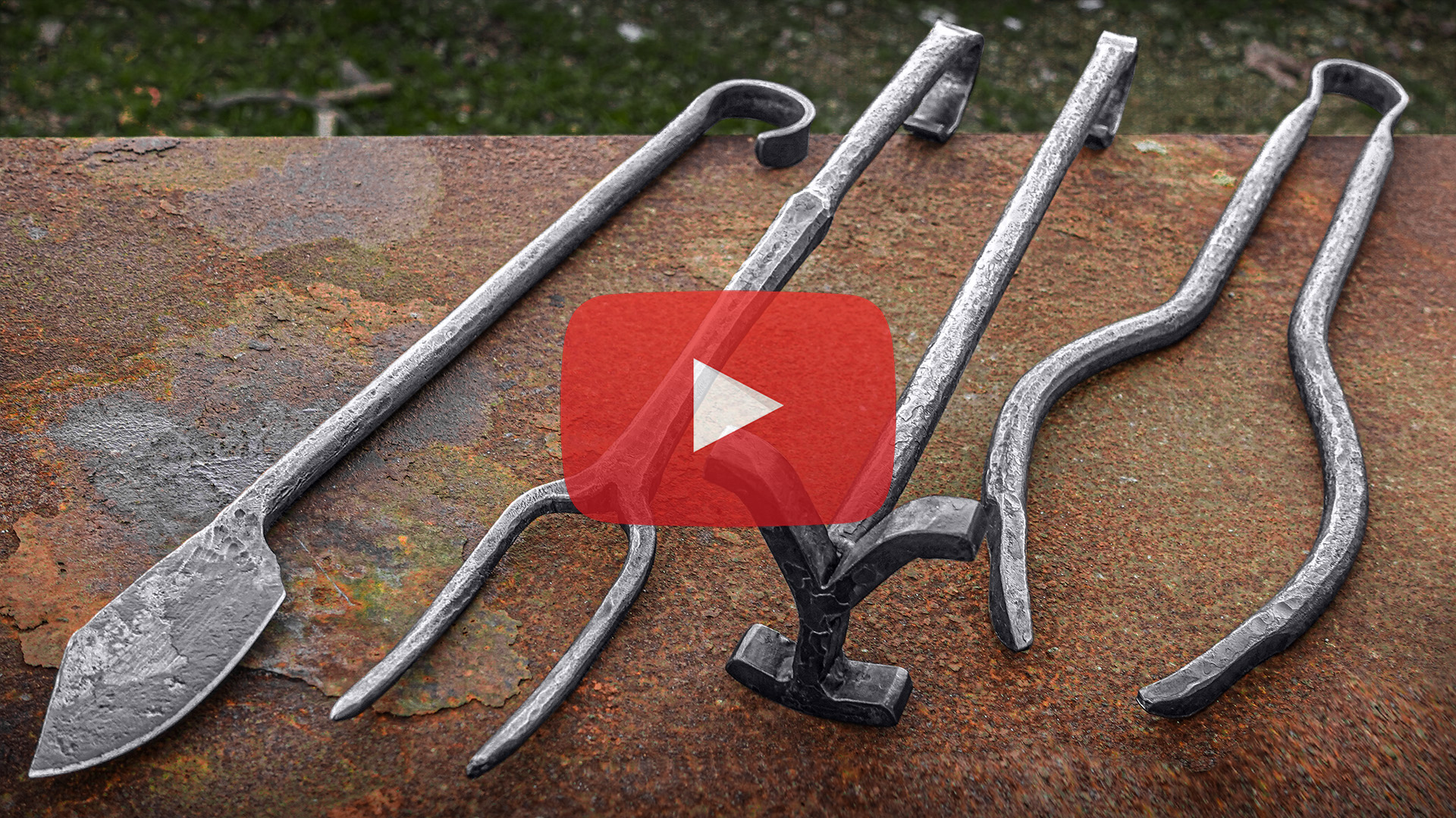 Forge BBQ Tool Set – Black Beard Projects